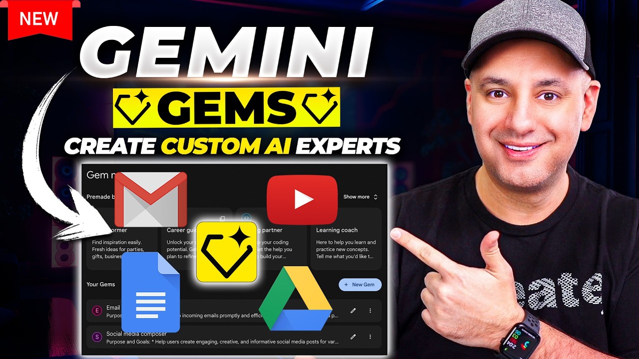 Google Gemini Gems Revolutionizing Custom AI Chatbots - Learn AI With Kesse | Newest Trends in ...