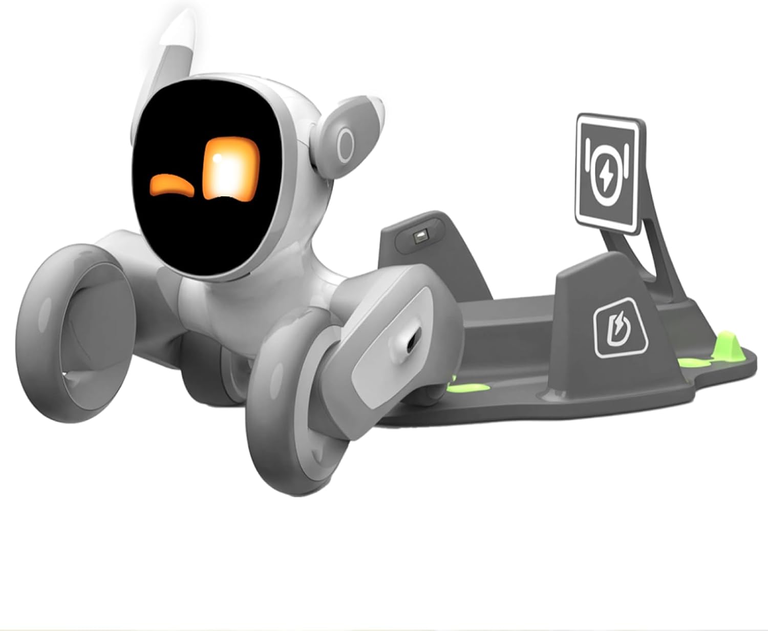 AI-Powered Interactive Robot Dog Companion with Voice Control, Gesture ...