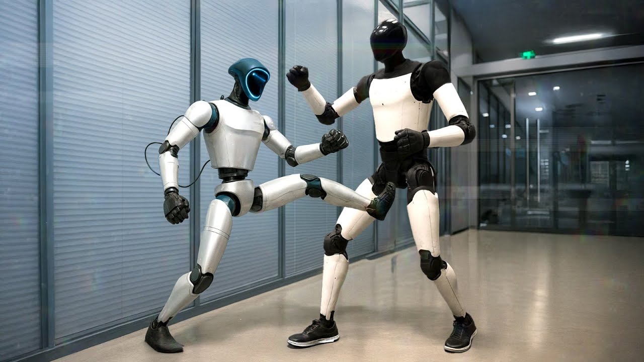 AI Robot Conflict Erupts: Optimus Gen 3 Faces Off Against Enhanced ...